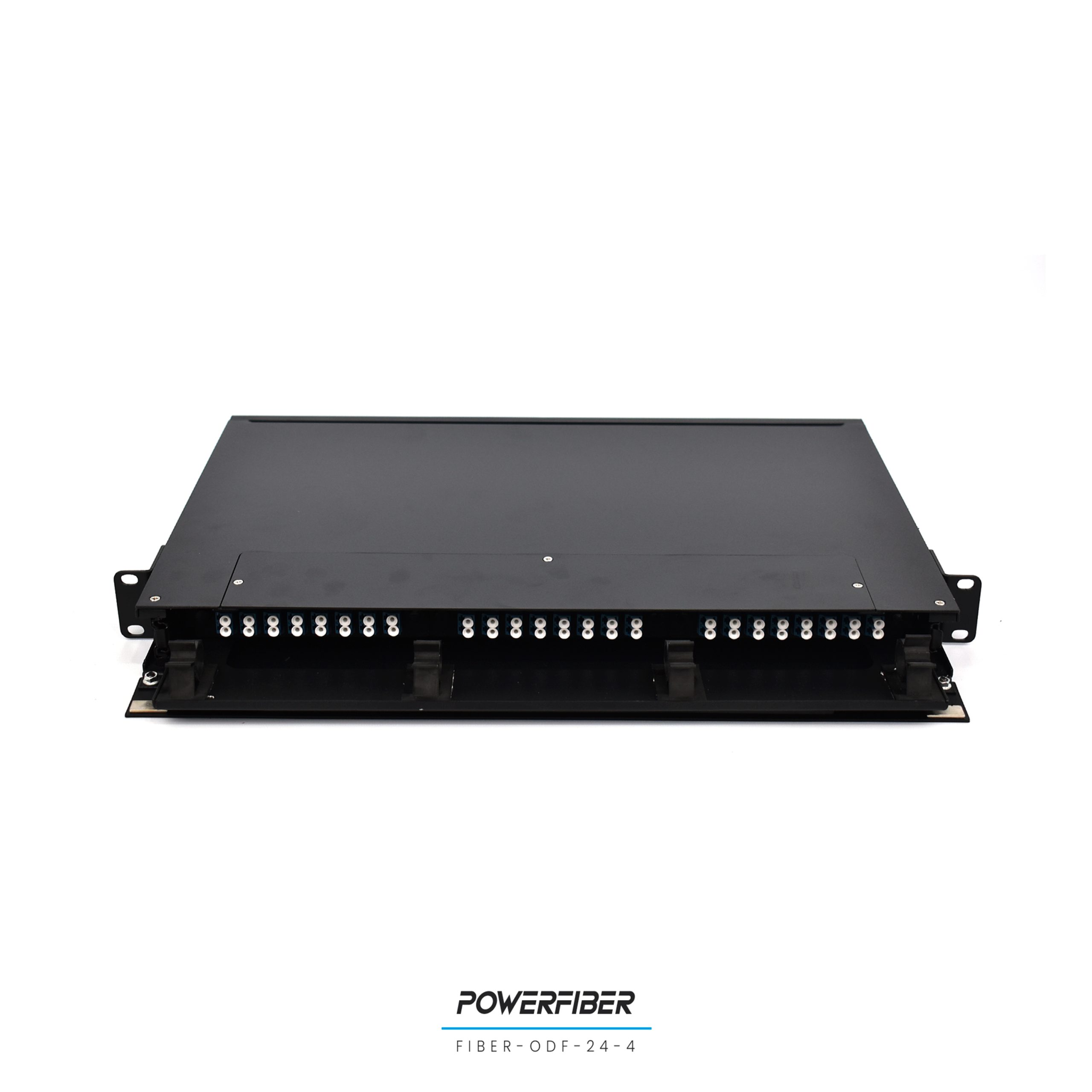 DISTRIBUIDOR DE FIBRA OPTICA 24 PUERTOS CON ADAPTADOR LC/PC CON ...
